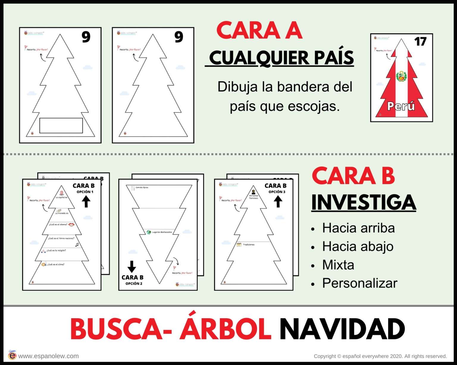 💻´Busca-países de Navidad´- Celebra Navidad y explora países HABLA ...