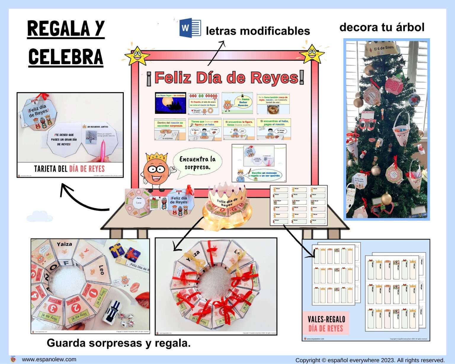 👑EL ROSCÓN DE REYES. Actividades y manualidades con niños para el Día ...