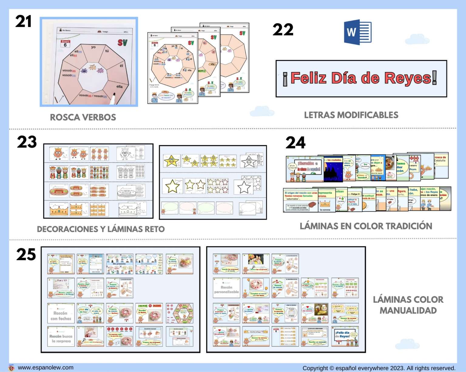 👑EL ROSCÓN DE REYES. Actividades y manualidades con niños para el Día ...