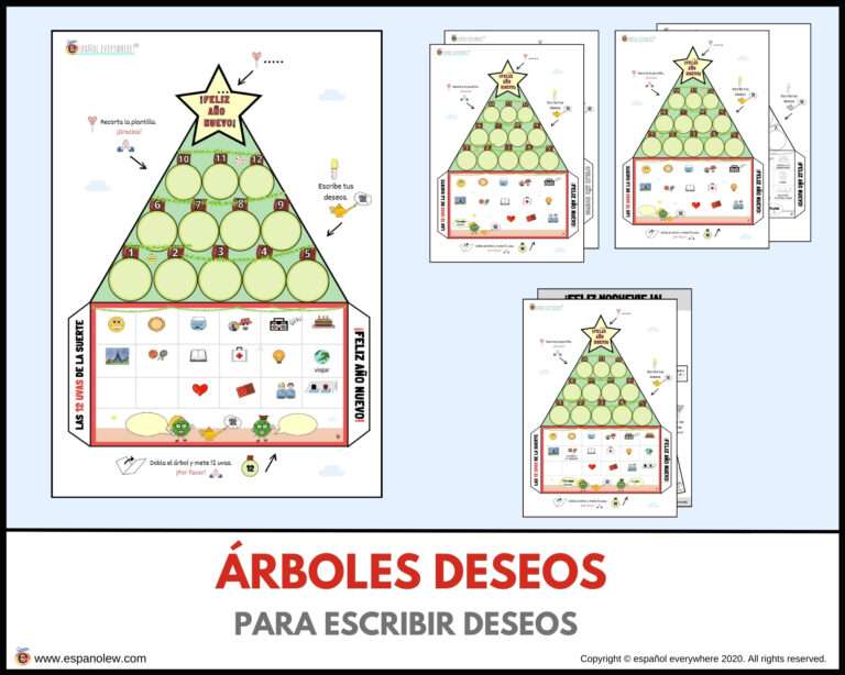 💻 Árboles y gafas de Nochevieja´- Manualidades, y juegos PPT Para Fin ...