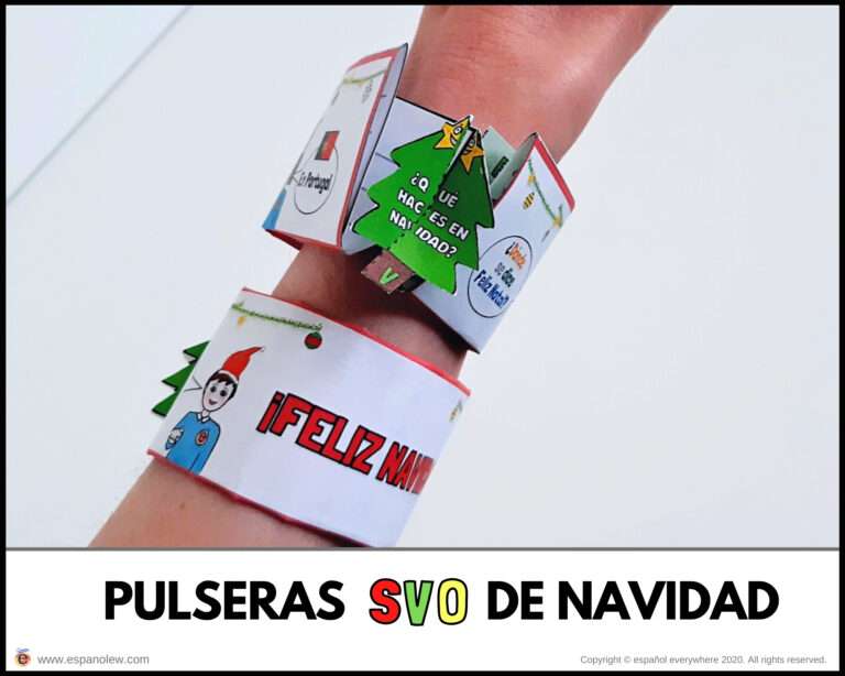 💻 ´Árboles SVO de Navidad´- Pronombres, verbos, oraciones y vocabulario ...