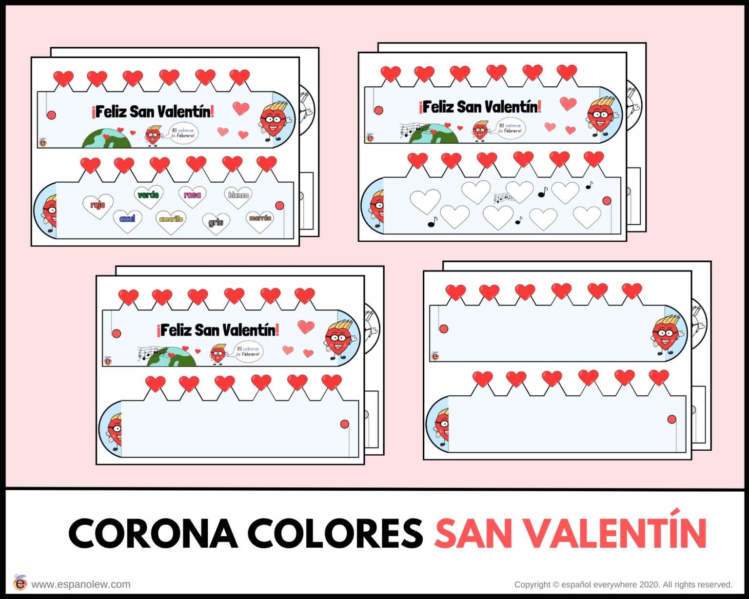 💻 LAS MEDIAS-PULSERAS. Actividades para San Valentín, y repaso de ...