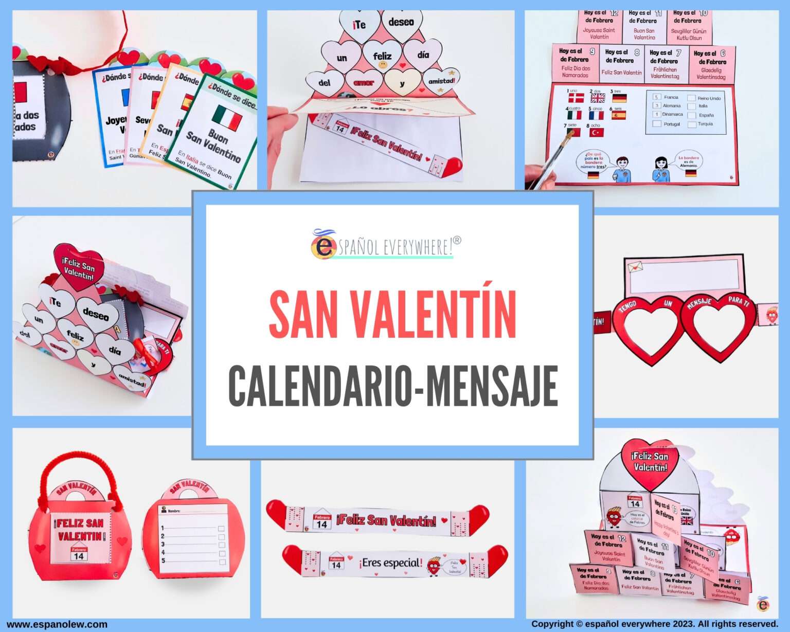 💻Actividades y regalos para celebrar San Valentín con niños en clase y ...