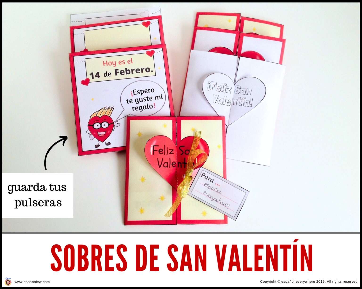 💻 LAS MEDIAS-PULSERAS. Actividades para San Valentín, y repaso de ...