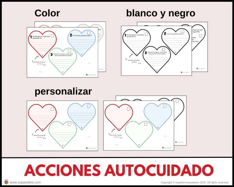 Actividades de autocuidado y amor propio para niños. Cómo trabajar el ...