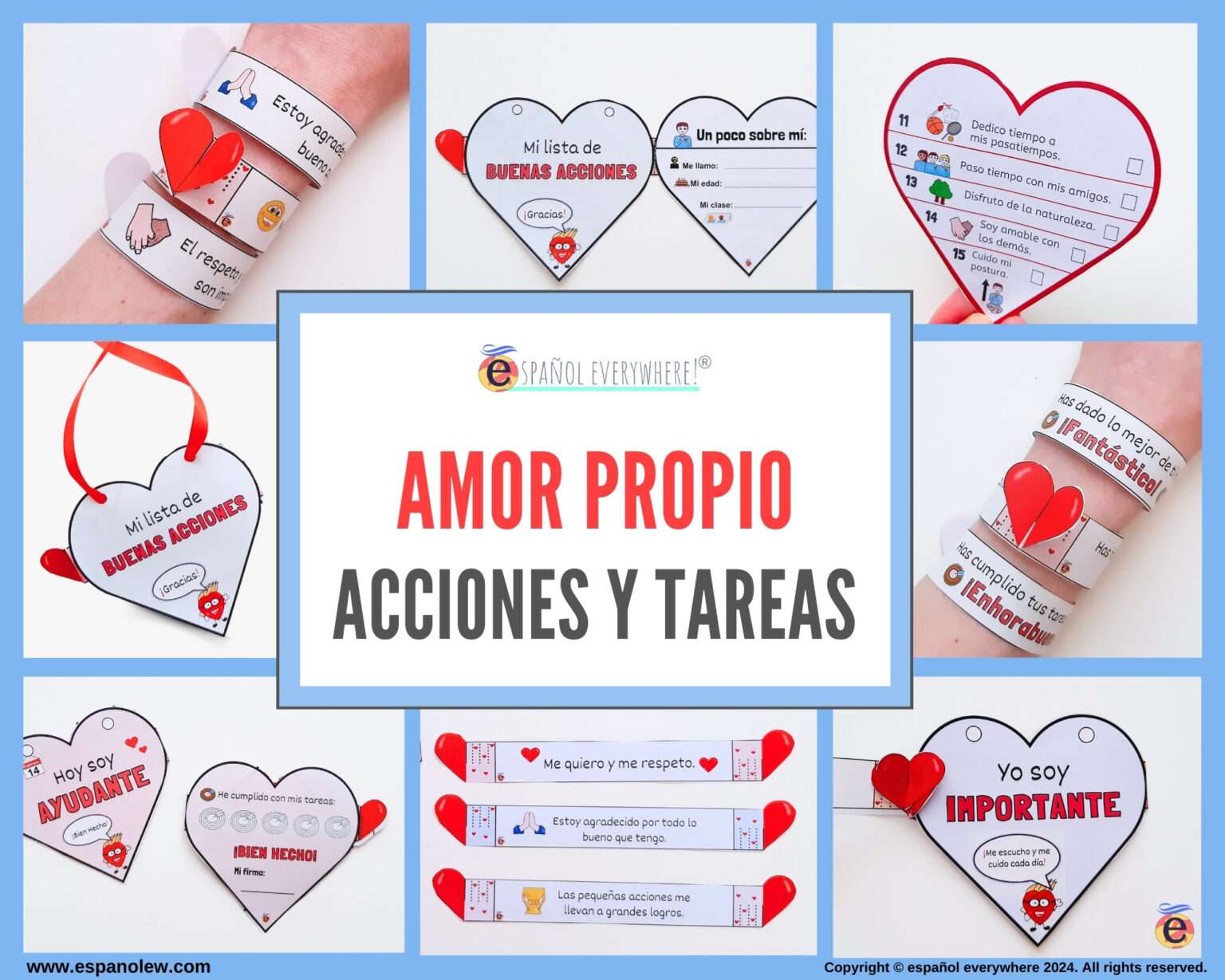 Actividades de autocuidado y amor propio para niños. Cómo trabajar el ...