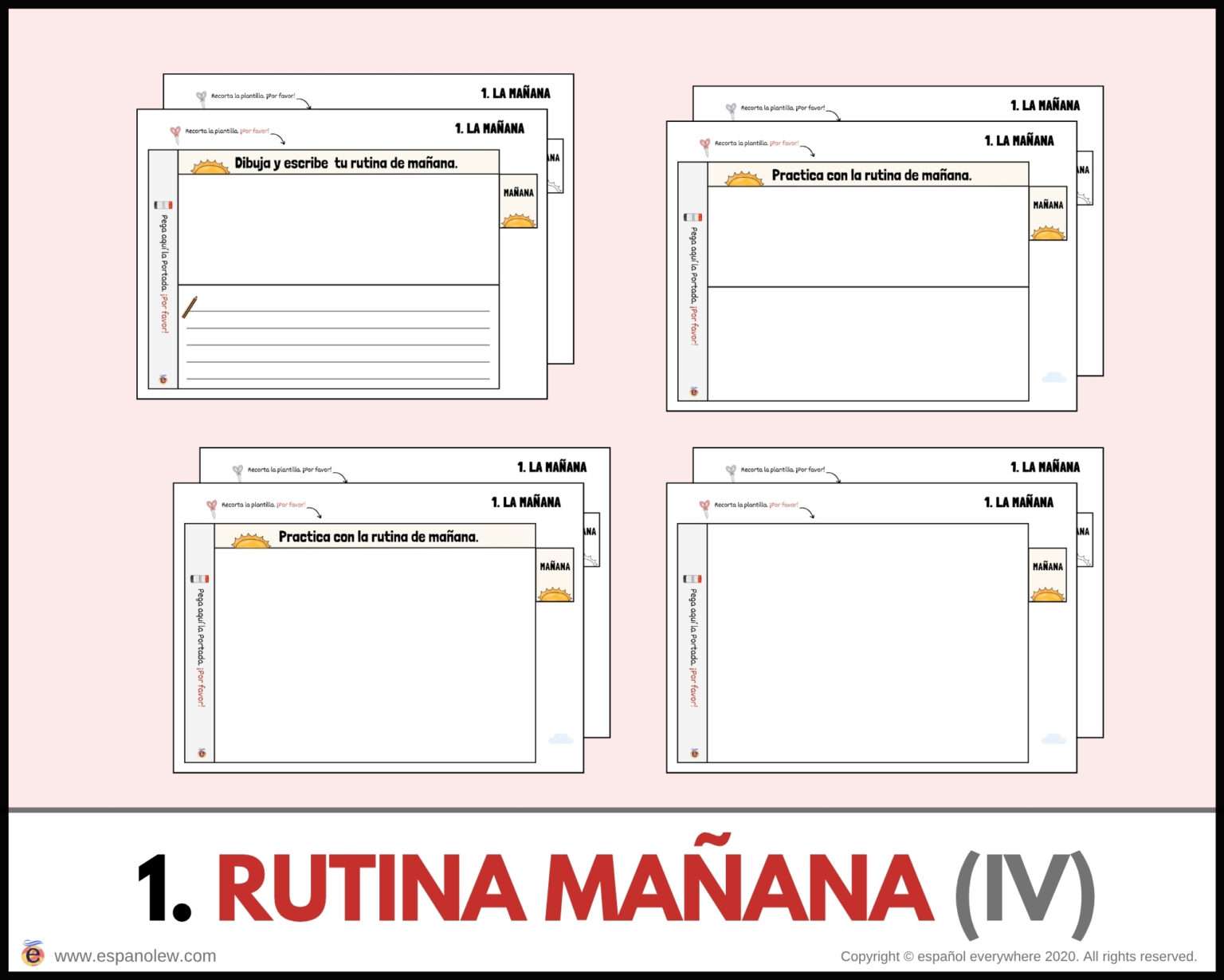 Acciones habituales. la rutina diaria vocabulario. Verbos de rutina ...