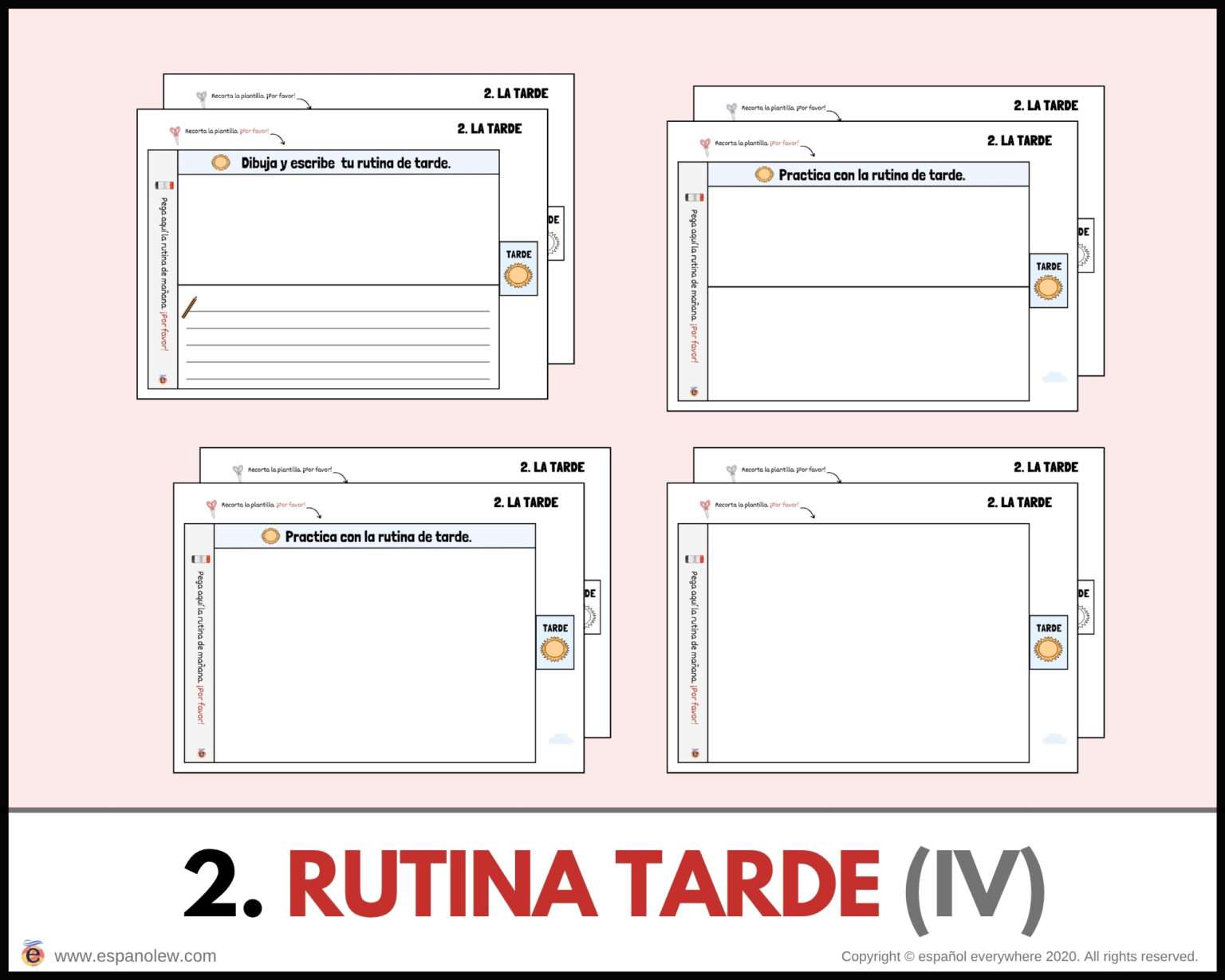 Acciones habituales. la rutina diaria vocabulario. Verbos de rutina ...