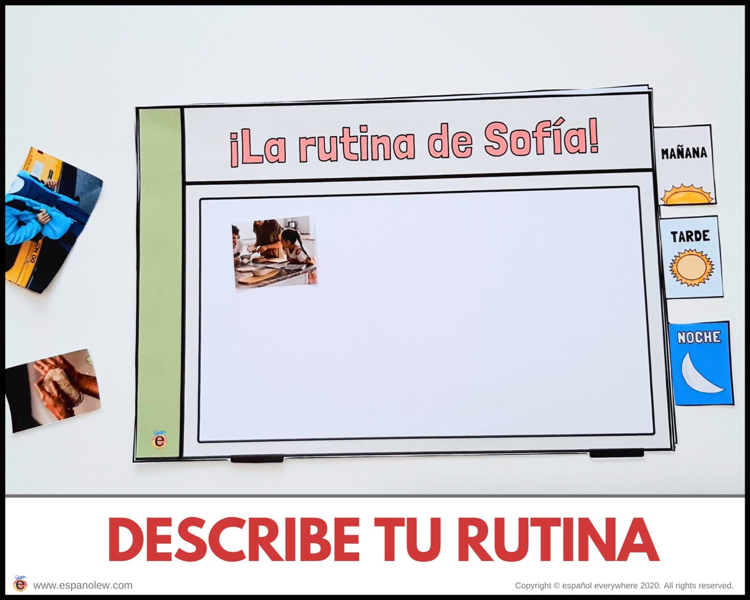 Acciones habituales. la rutina diaria vocabulario. Verbos de rutina ...