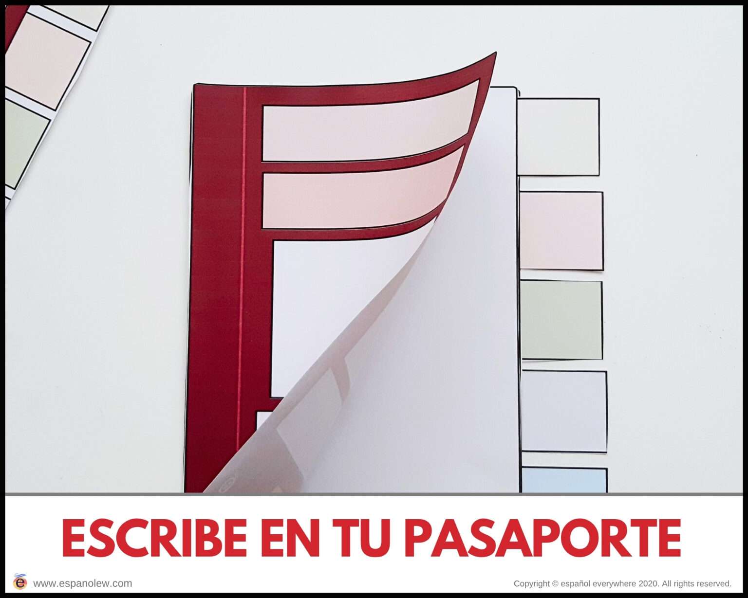 Pasaportes educativos imprimibles para niños: países, viajes y valores ...