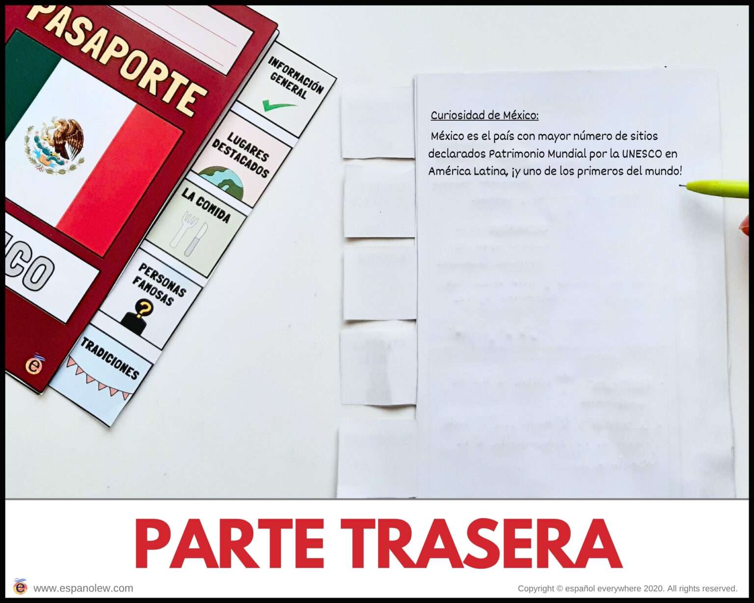 Pasaportes educativos imprimibles para niños: países, viajes y valores ...