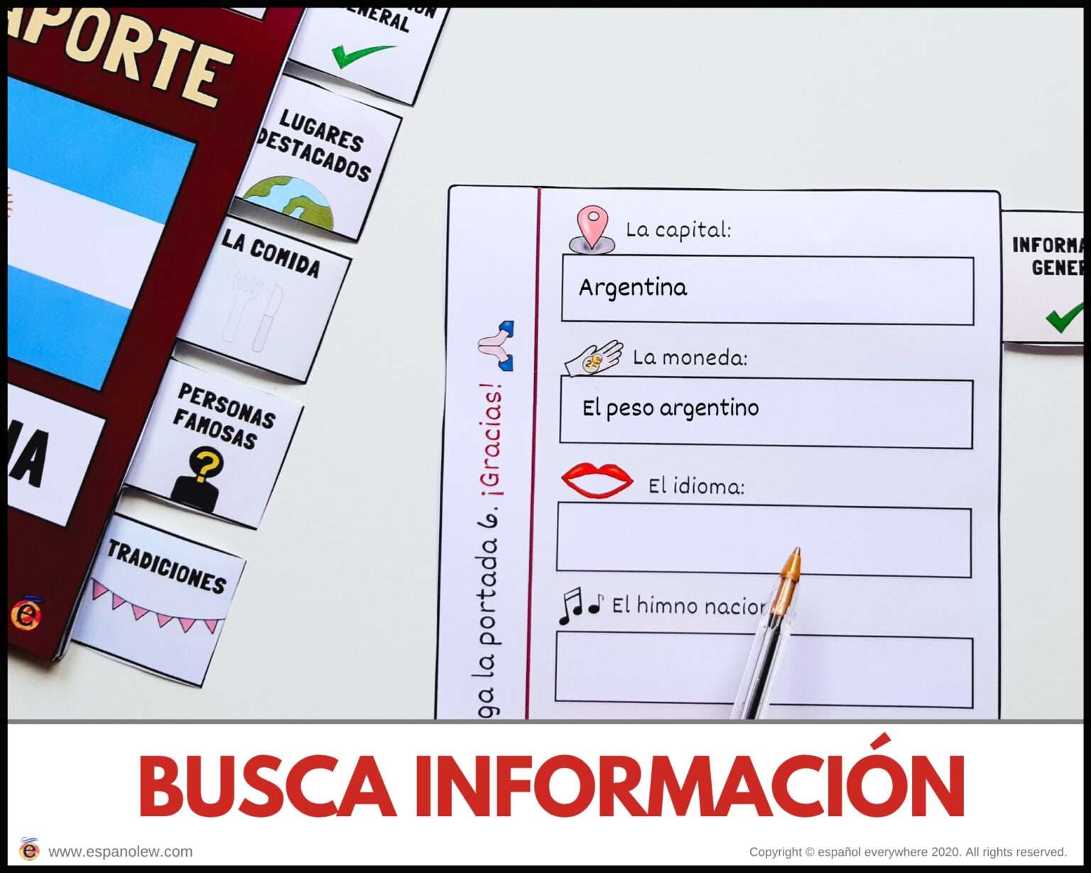 Pasaportes educativos para niños ️ Países y viajes